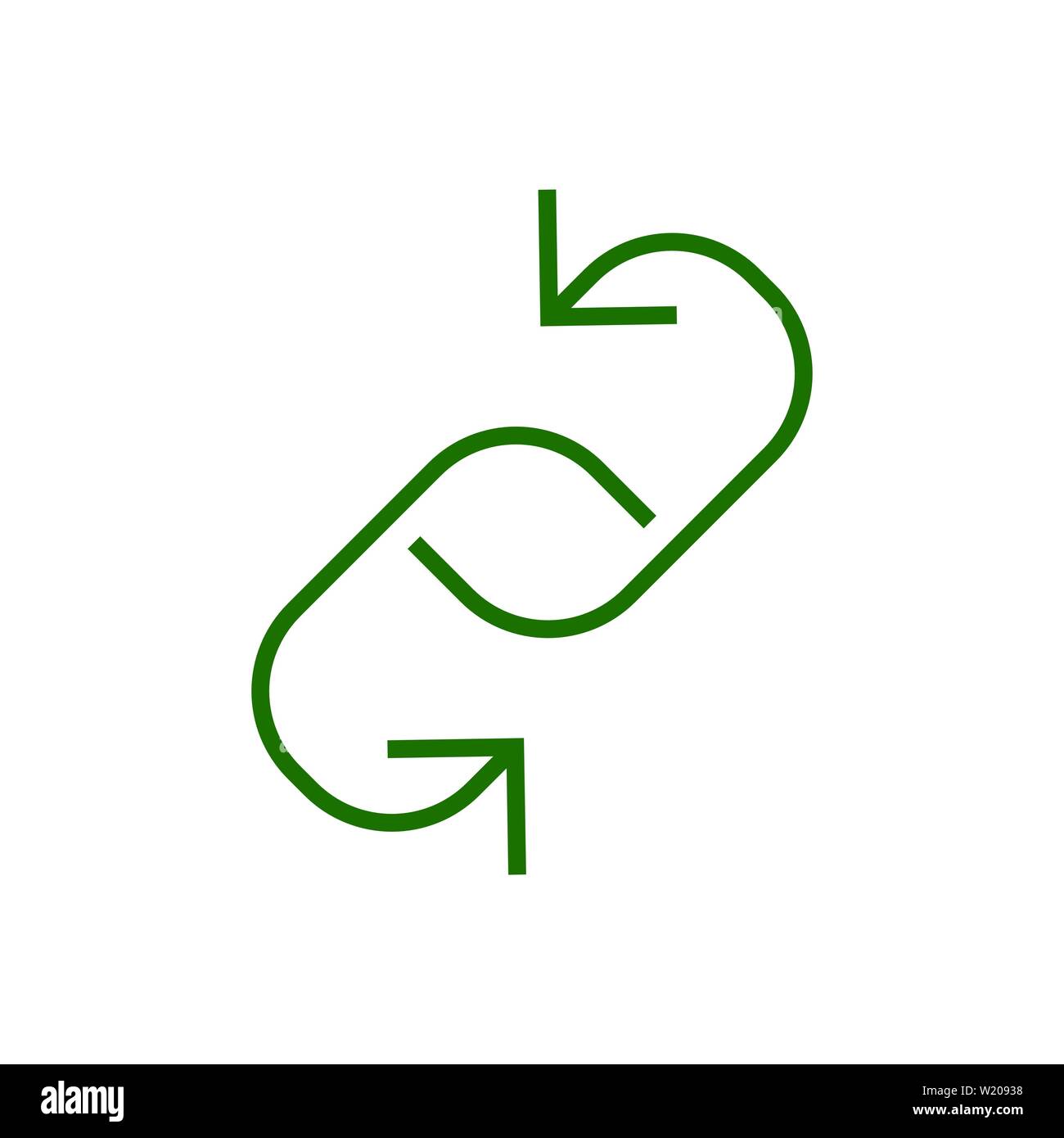 Linking Symbol Stock Vector Images Alamy 