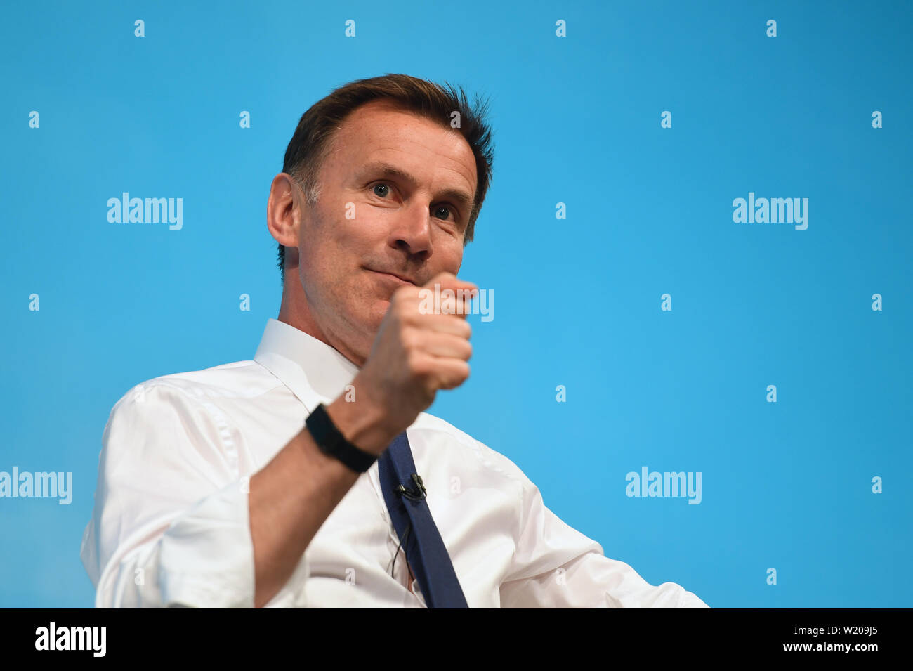 Conservative party leadership contender jeremy hunt hi-res stock ...