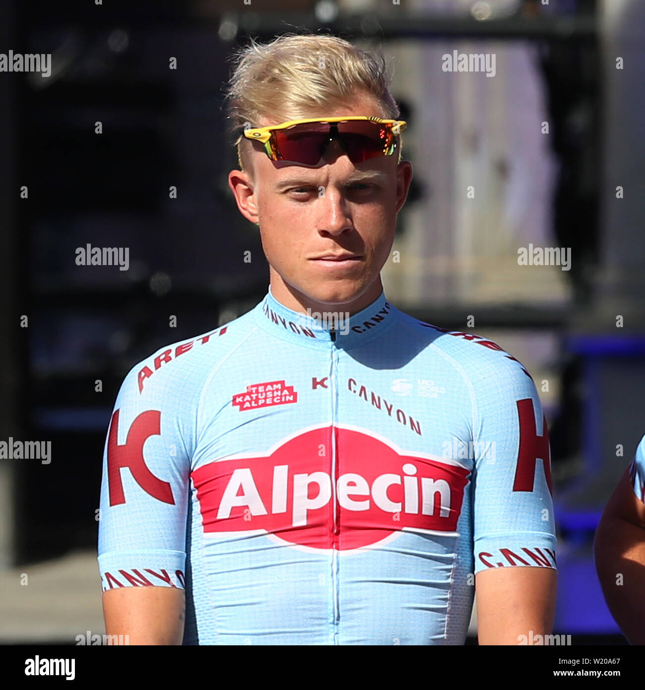 Brussels, Belgium. 04th July, 2019. Brussels - 4-07-2019, cycling, Team ...