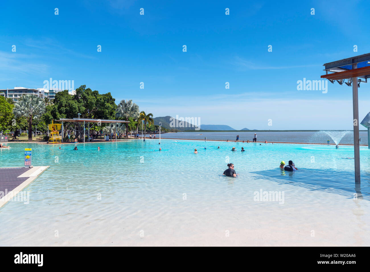 Esplanade Lagoon, Cairns, Queensland, Australia Stock Photo - Alamy