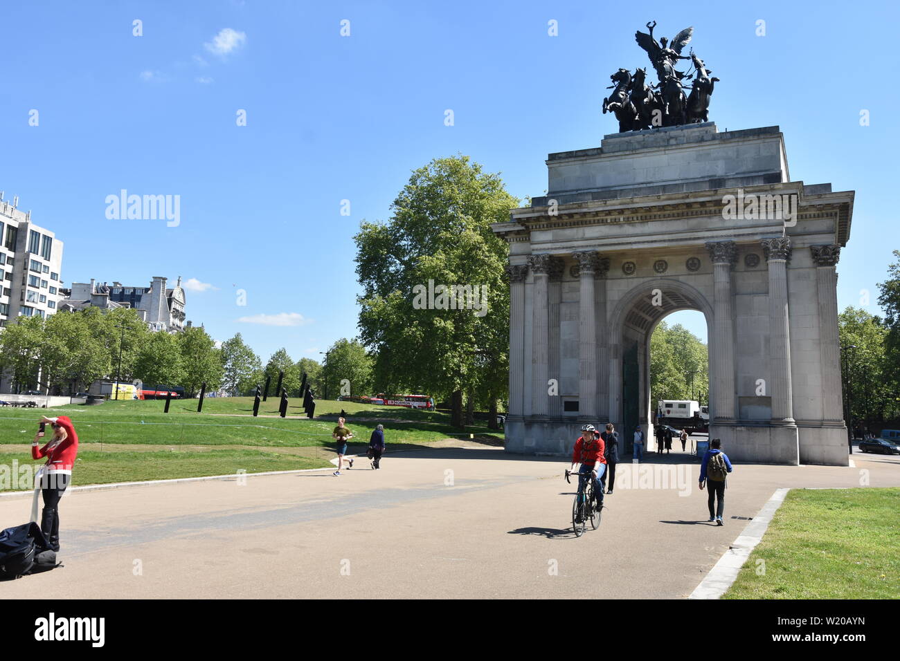 Wellington Arch Gate High Resolution Stock Photography and Images - Alamy