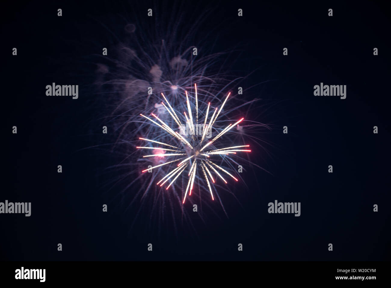 Charlotte north carolina fireworks hi-res stock photography and images ...