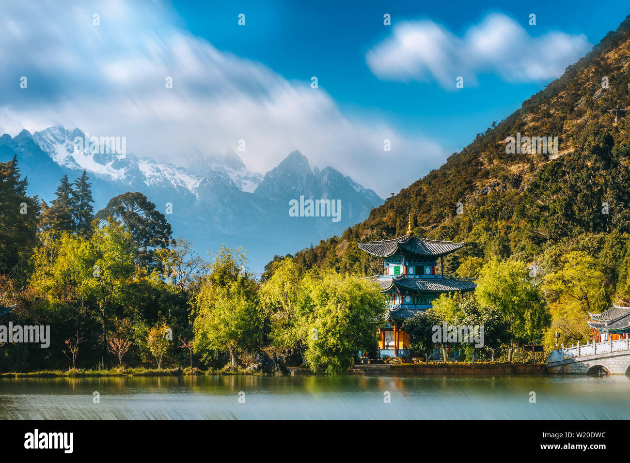 Yulong snow mountain in yunnan, hi-res stock photography and images - Alamy
