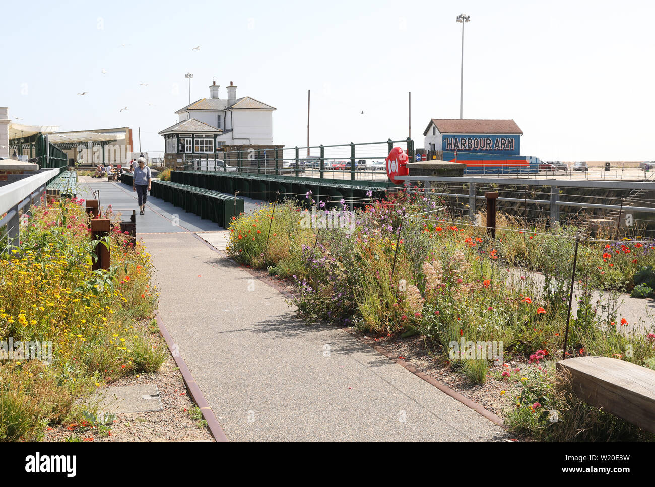 Folkestone Harbour Viaduct High Resolution Stock Photography and Images ...