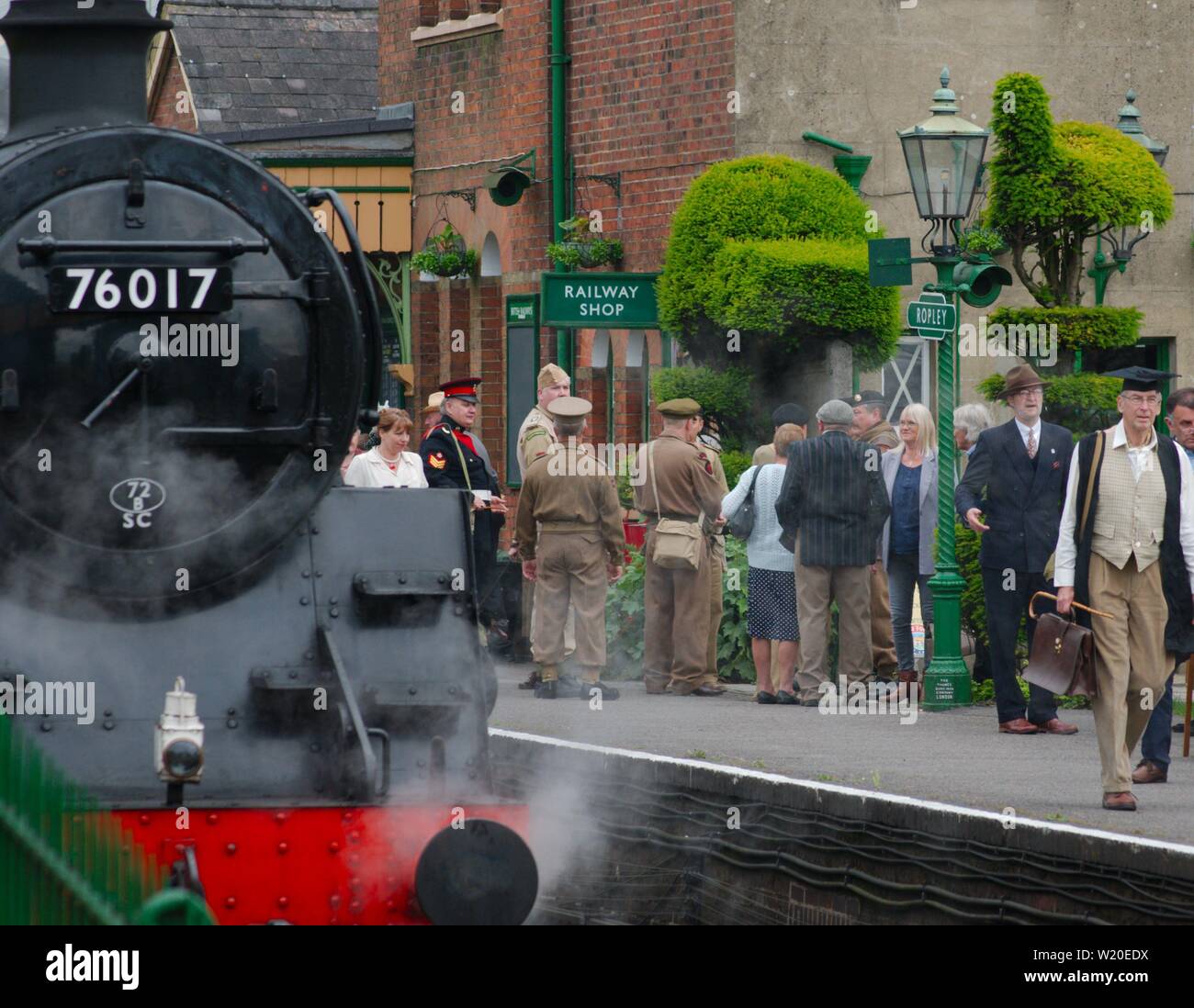 Images taken at the Watercress Line during the "War on the Line" event ...