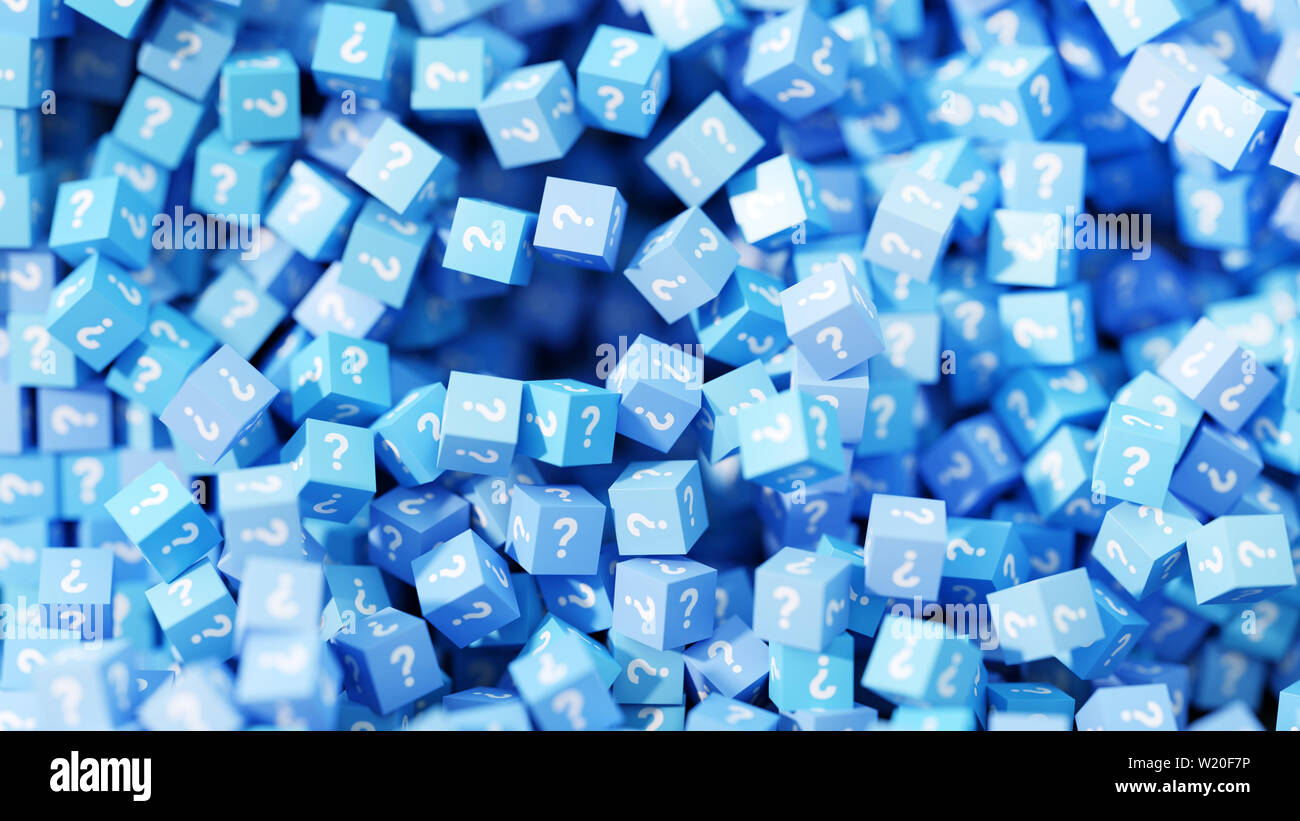 Broken wall numbers, original 3d rendering illustration, technology ...