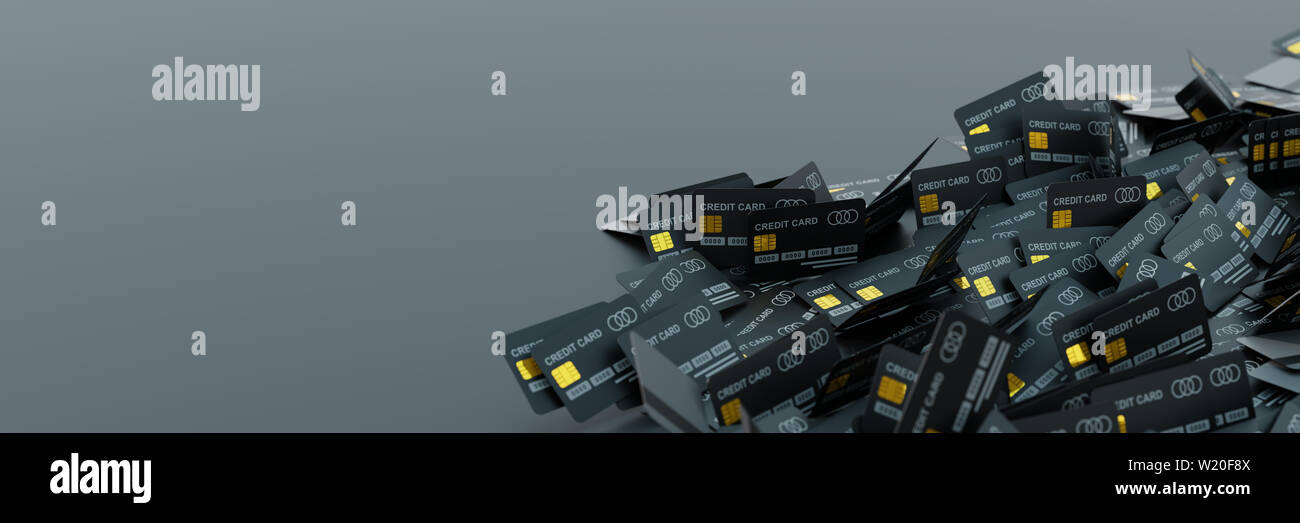 Infinite credit cards abstract background, finance and global payments ...