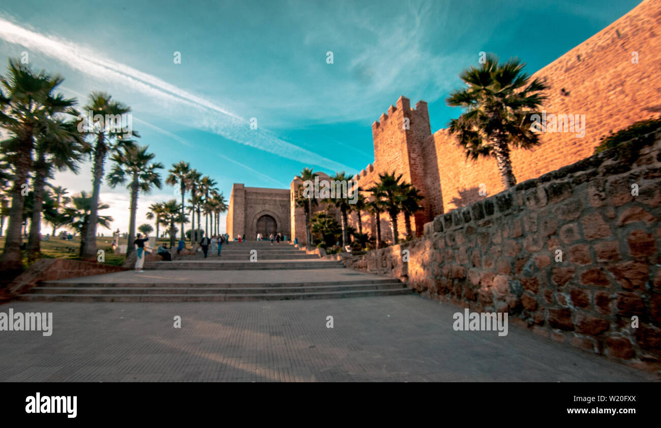 Rabat morocco view tour hassan hi-res stock photography and images - Alamy