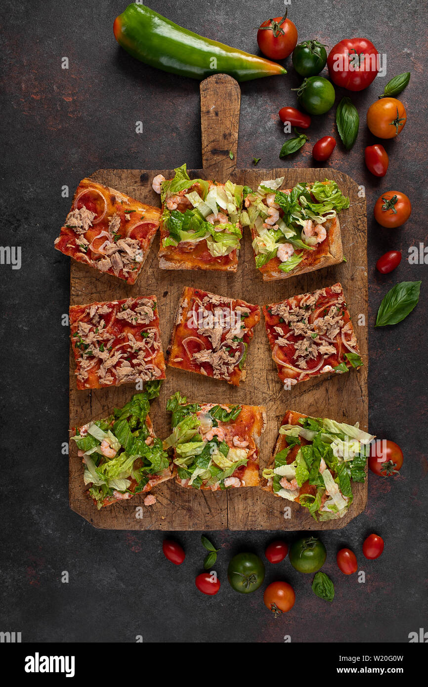 Pizza Slice Top View High Resolution Stock Photography and Images - Alamy