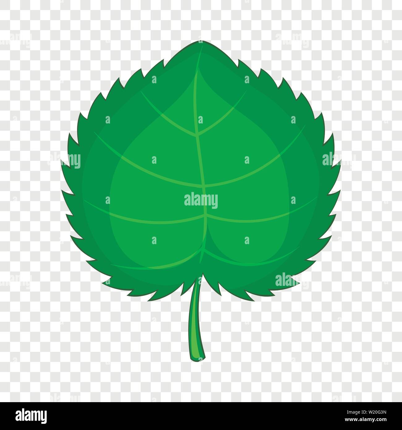 Alder leaf icon, cartoon style Stock Vector Image & Art - Alamy