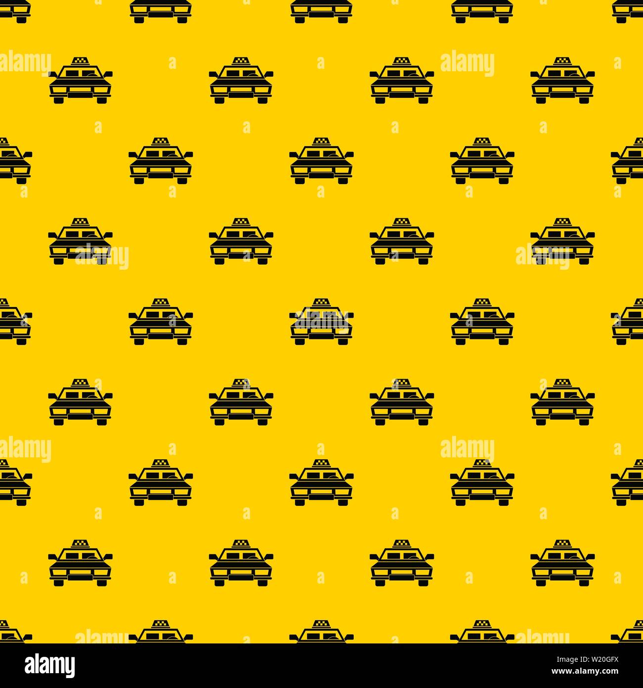Taxi car pattern vector Stock Vector Image & Art - Alamy