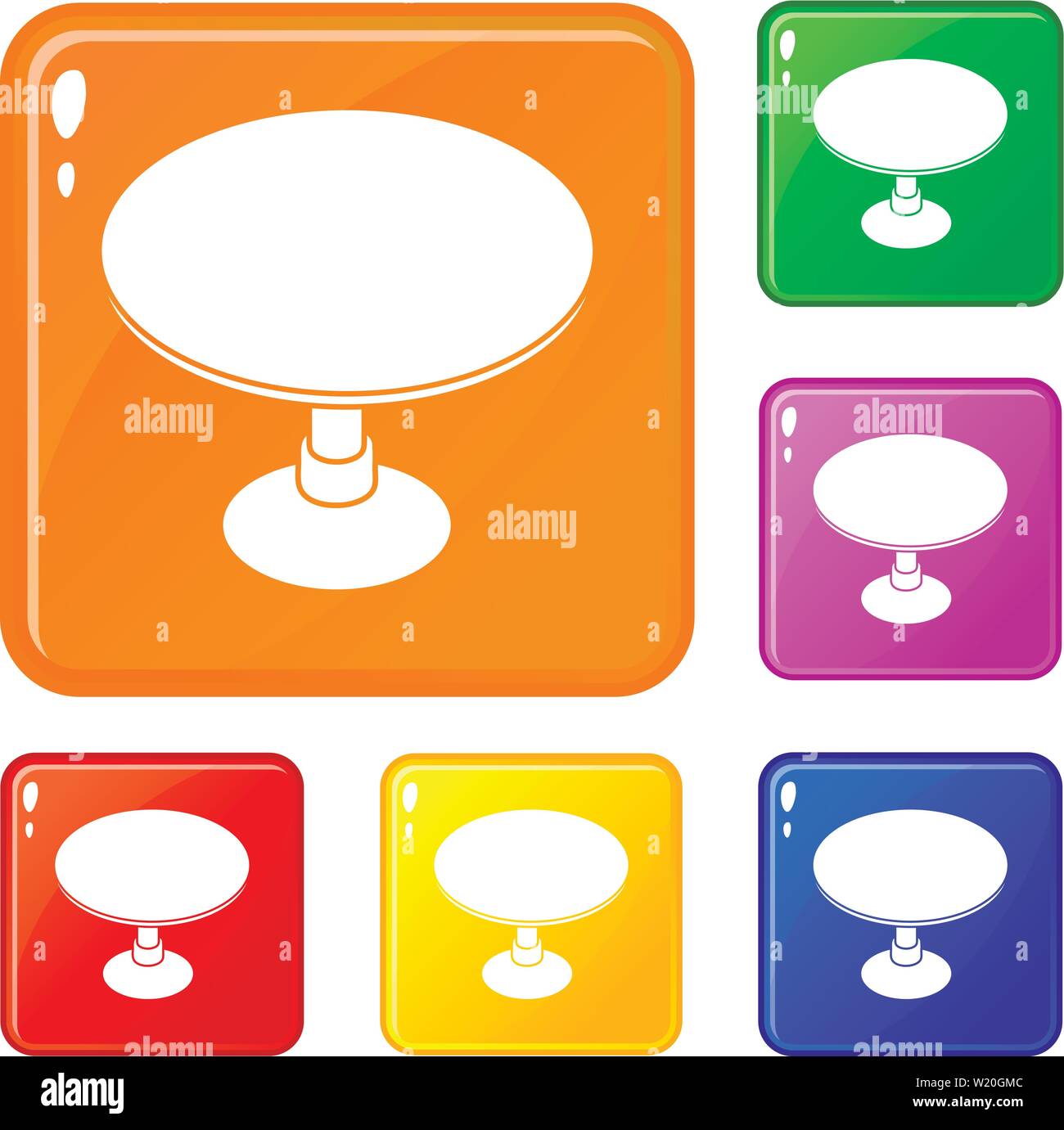 Round table icons set vector color Stock Vector Image & Art - Alamy Round table icons set vector color Stock Vector Image & Art - Alamy