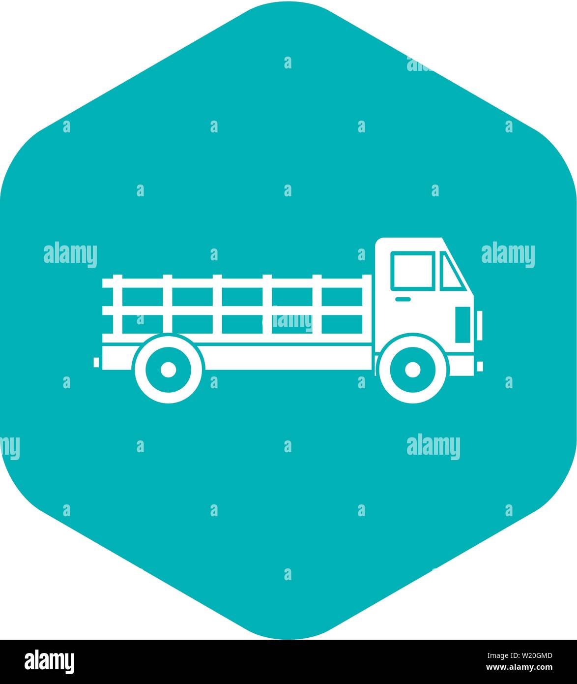 Truck icon, simple style Stock Vector Image & Art - Alamy
