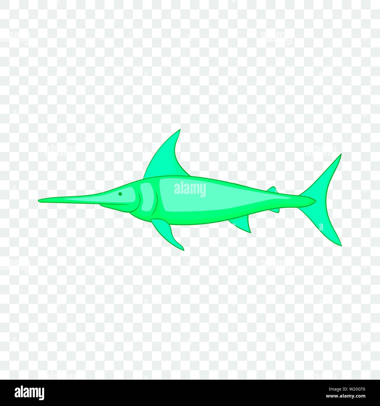 Swordfish icon, cartoon style Stock Vector Image & Art - Alamy