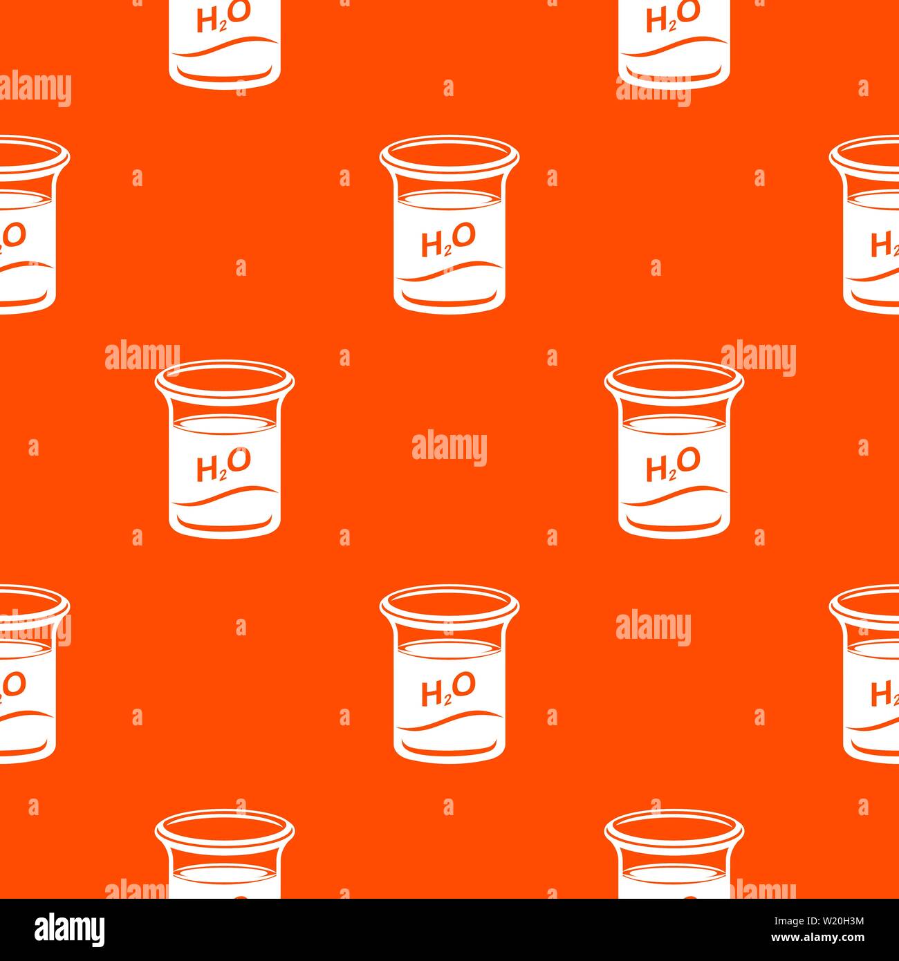 Glass water pattern vector orange Stock Vector Image & Art - Alamy