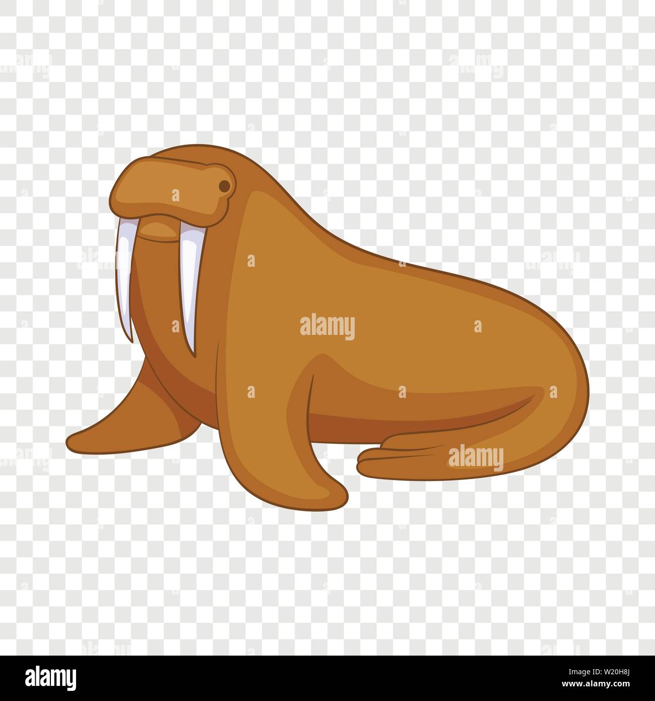 Walrus icon, cartoon style Stock Vector Image & Art - Alamy