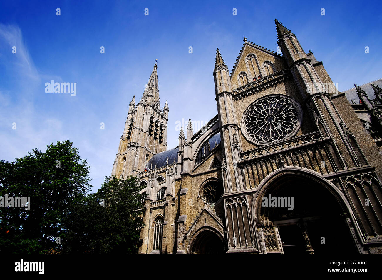 St Martin's Cathedral, Ypres, Belgium Stock Photo - Alamy