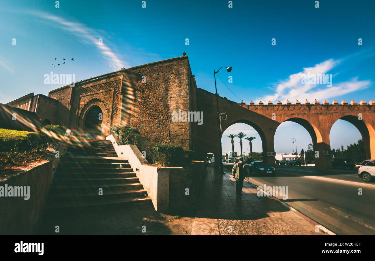 Rabat morocco view tour hassan hi-res stock photography and images - Alamy