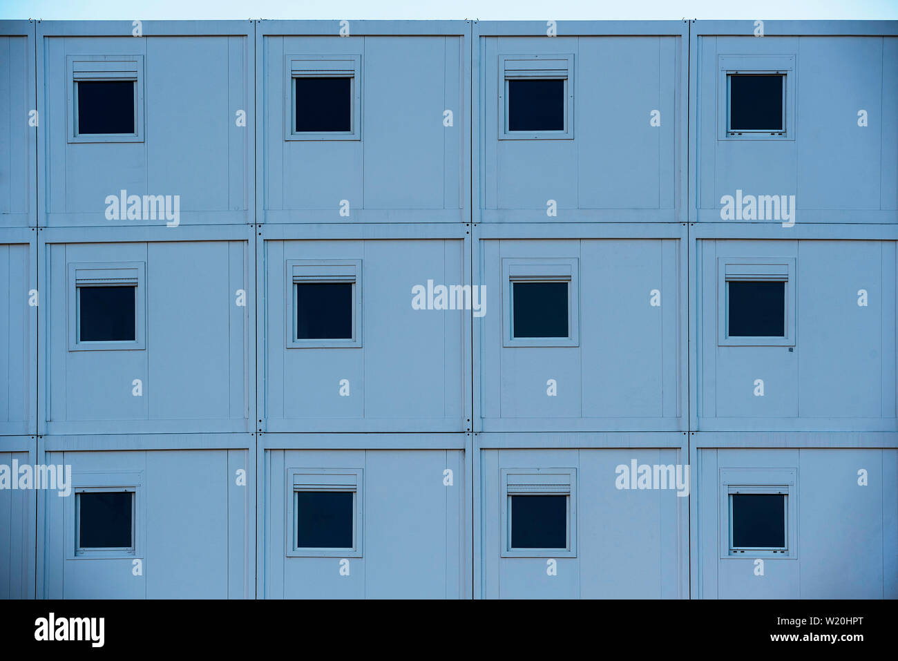 Temporary construction site office hi-res stock photography and images ...