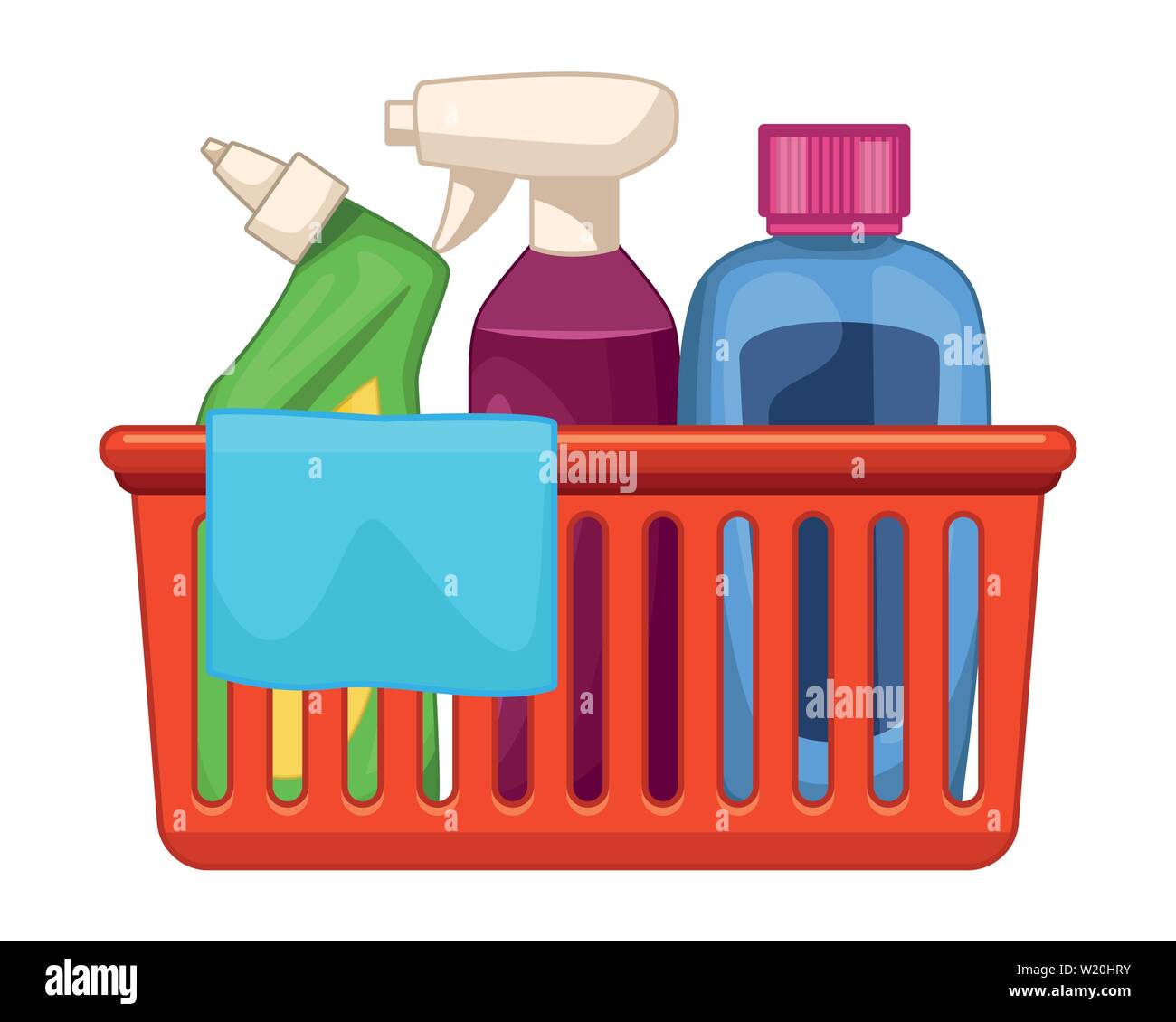 House Cleaning Supplies Icon