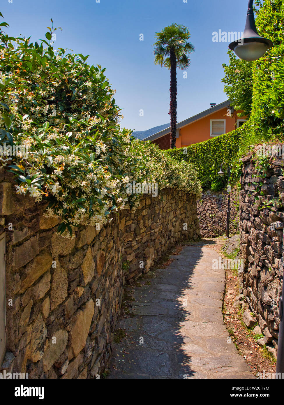 Italy Cobblestone Path