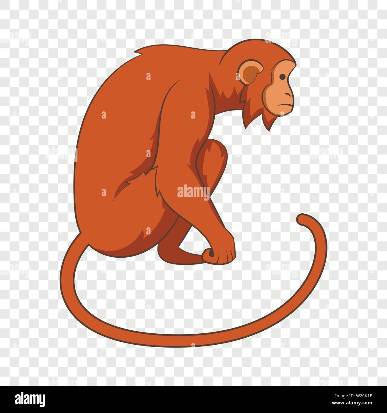 Monkey icon, cartoon style Stock Vector Image & Art - Alamy