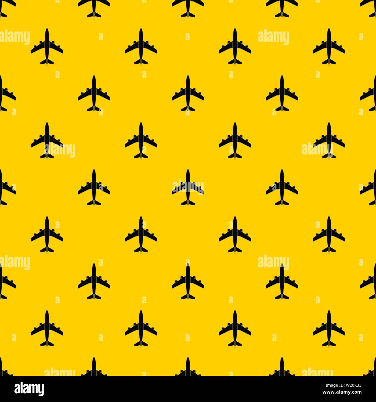 Airplane pattern vector Stock Vector Image & Art - Alamy