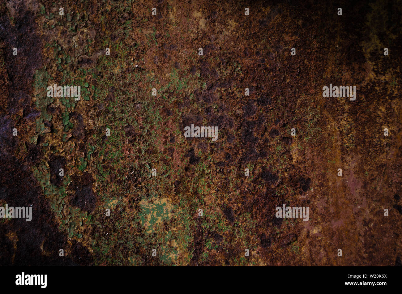 Rusted and oxidized metal texture. Background of the old ferrum sheet ...