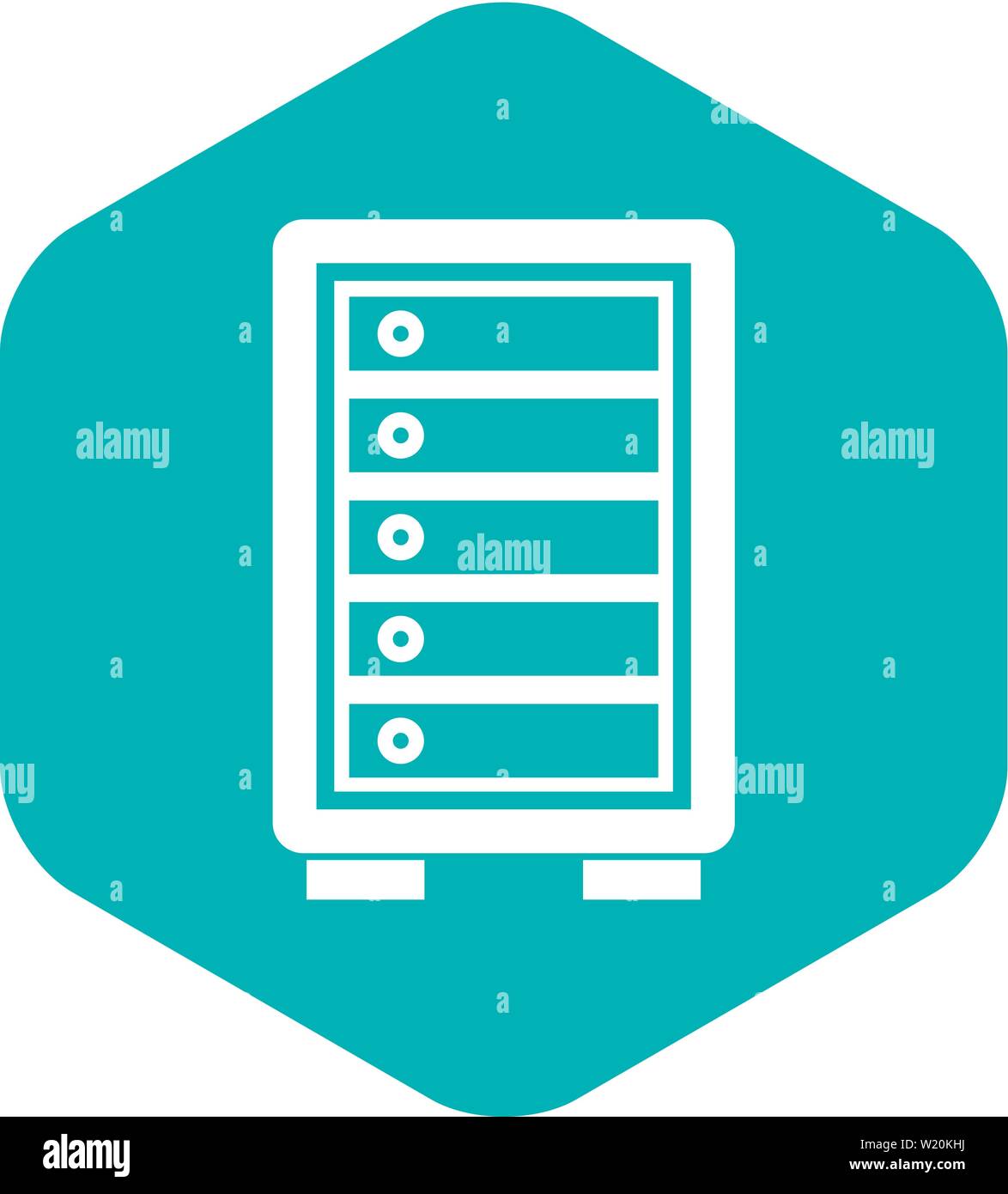 Security safe icon, simple style Stock Vector Image & Art - Alamy