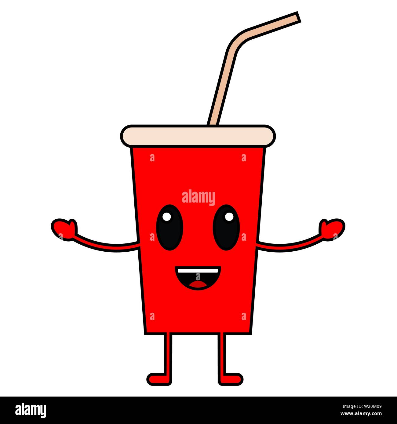 Delicious Fast food cartoon object Stock Vector Image & Art - Alamy