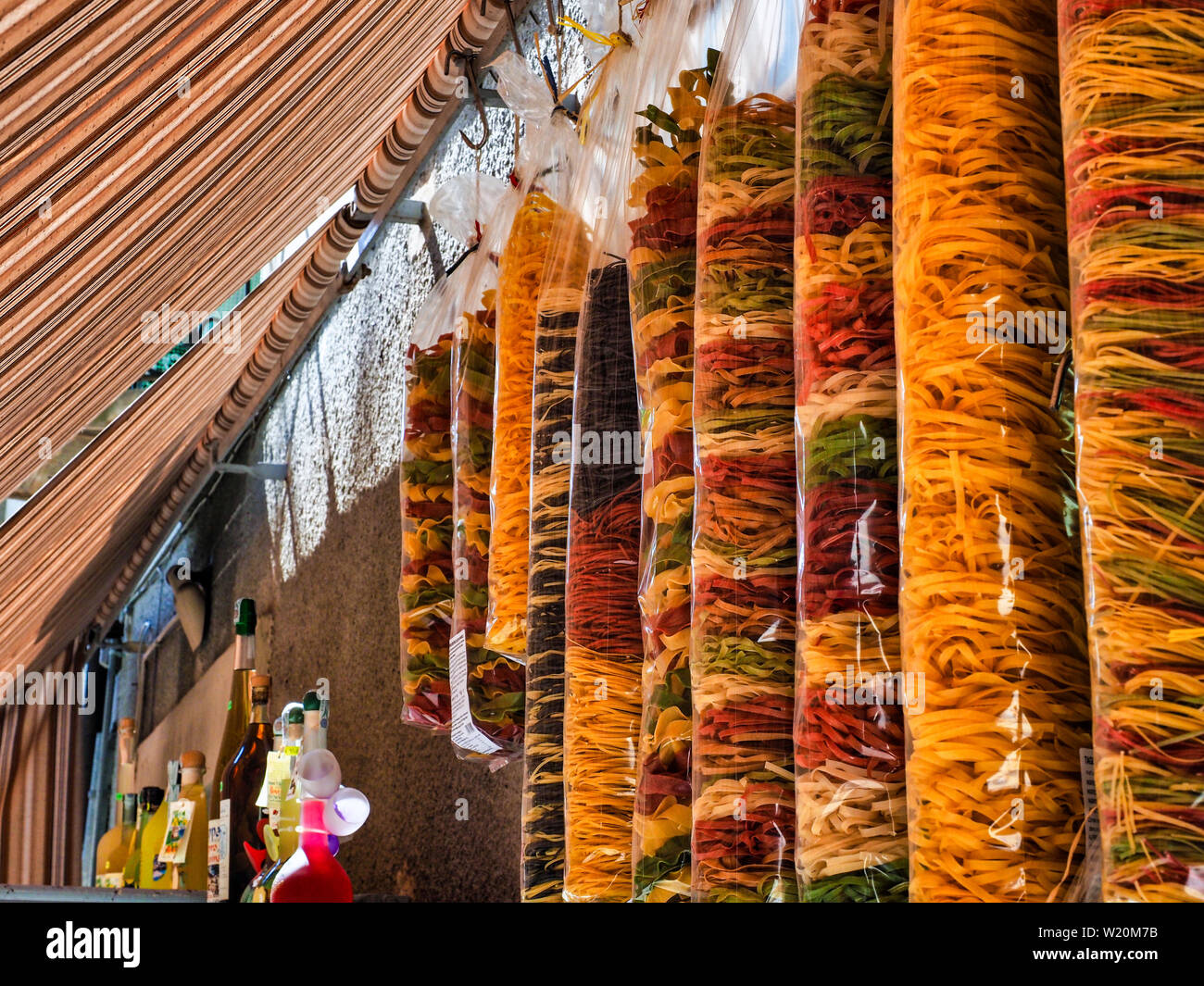 Tre color pastas hi-res stock photography and images - Alamy