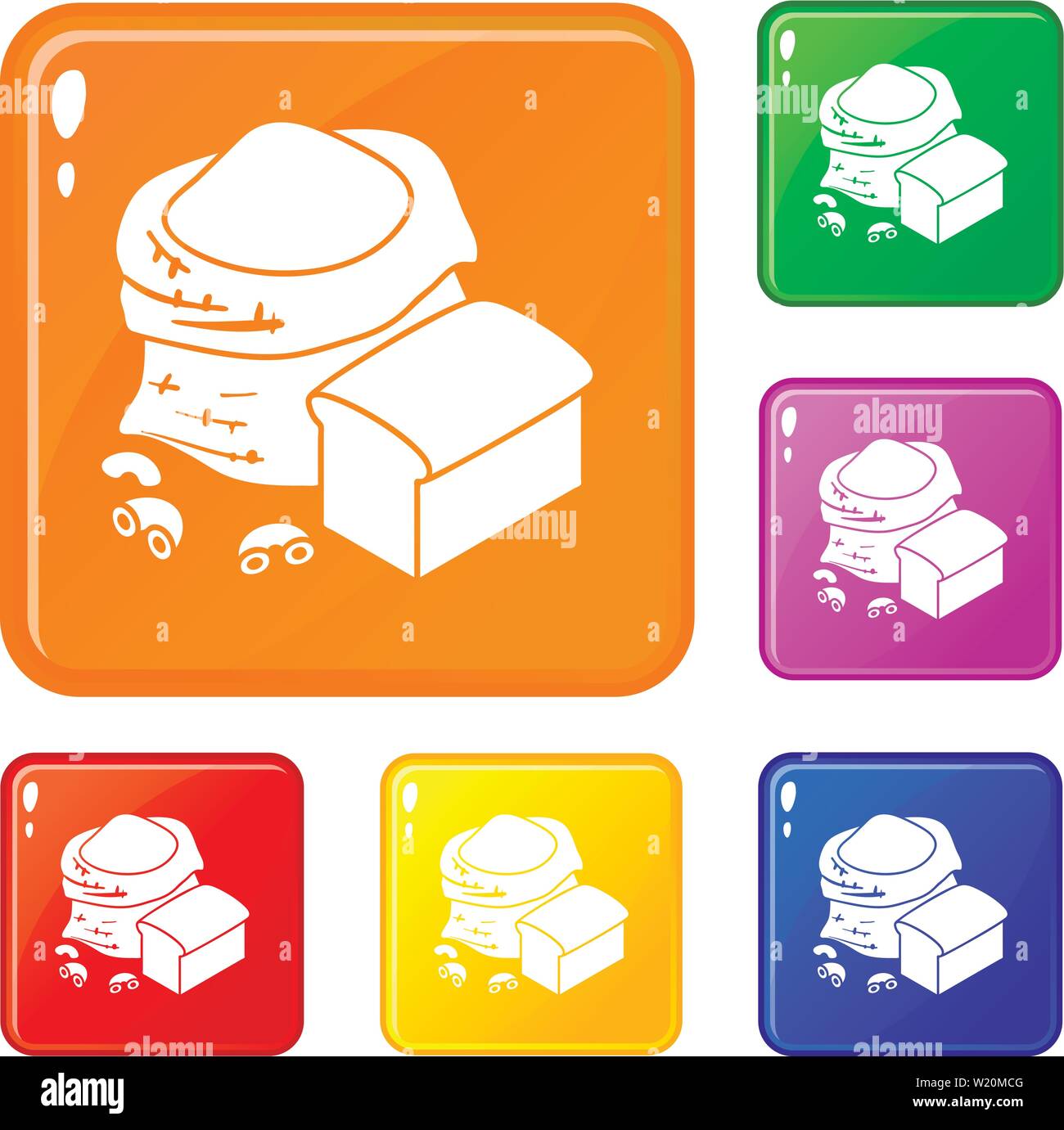 Oat production Stock Vector Images - Alamy