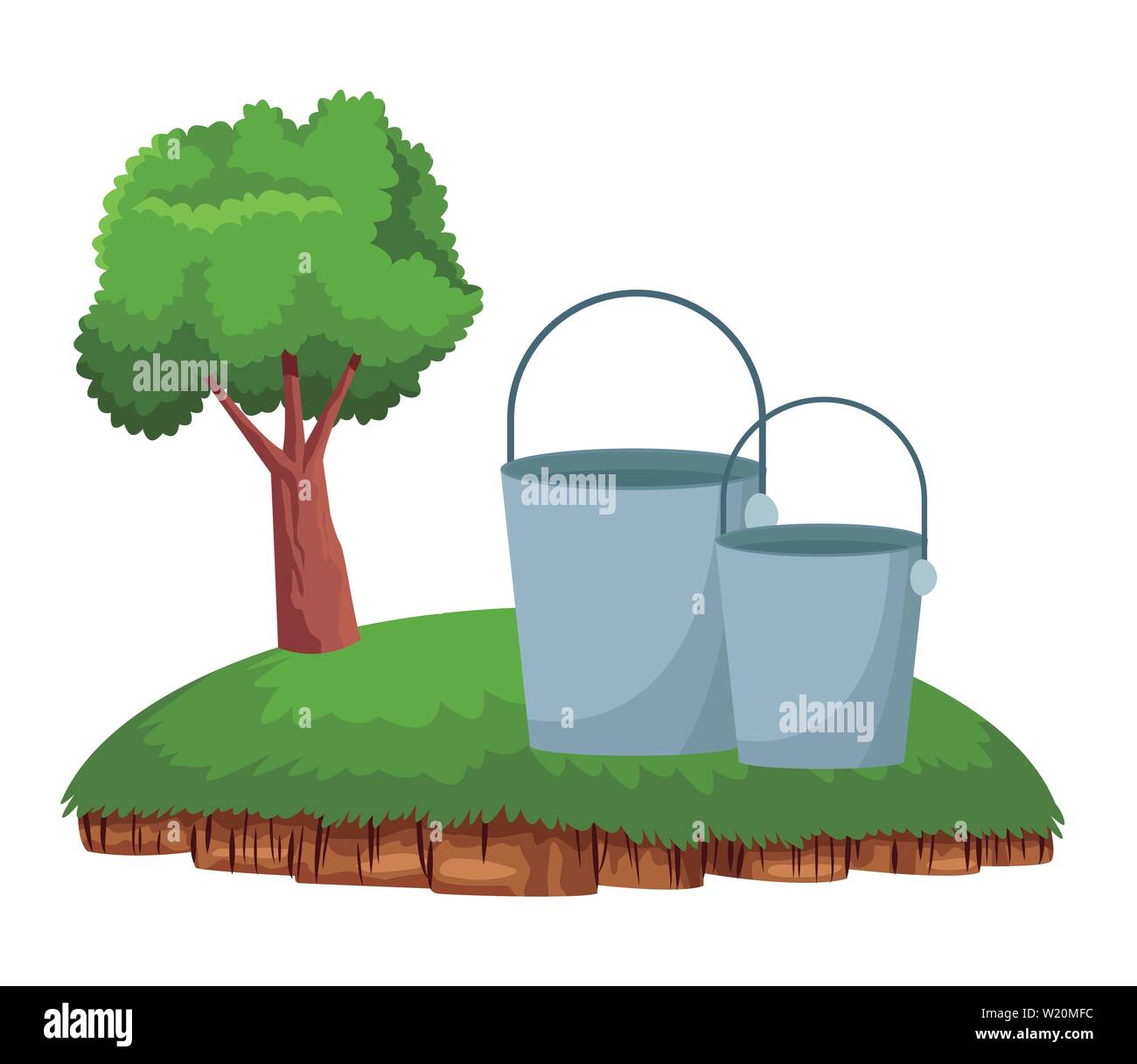 Pails Stock Vector Images - Alamy