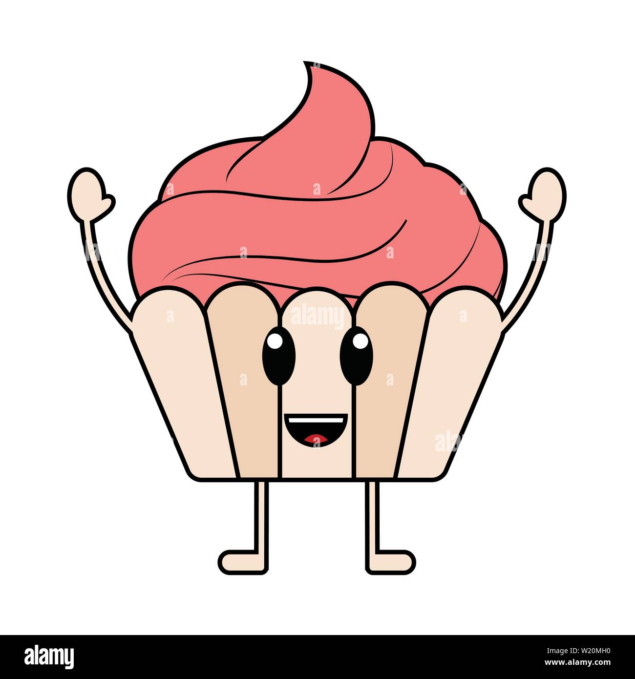 Delicious Fast food cartoon object Stock Vector Image & Art - Alamy