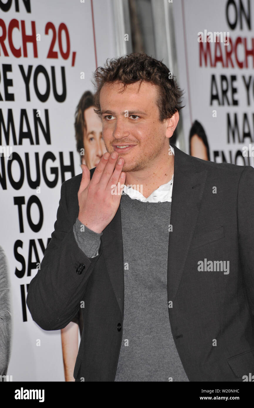 LOS ANGELES, CA. March 17, 2009: Jason Segel at the Los Angeles ...