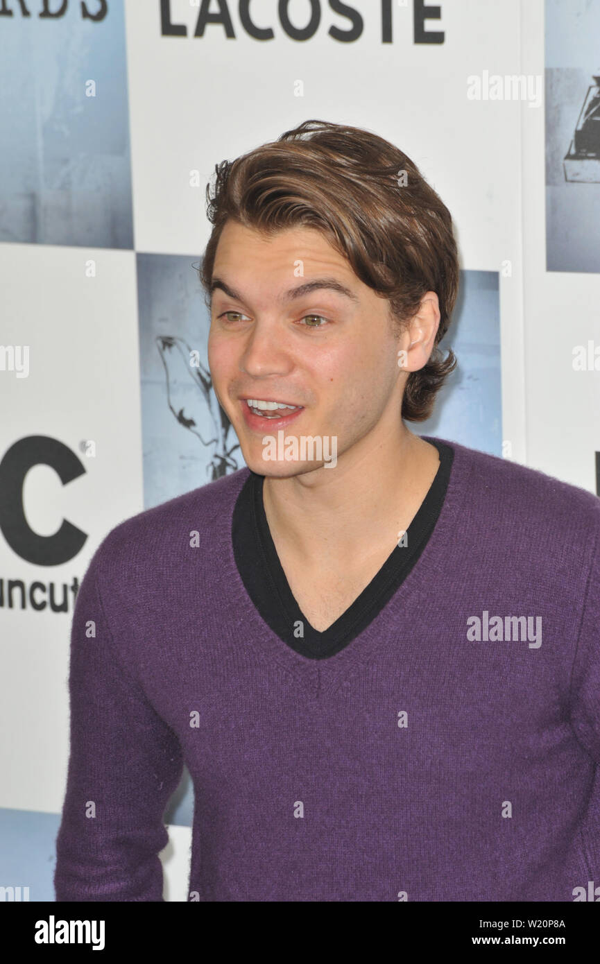 LOS ANGELES, CA. February 21, 2009: Emile Hirsch at the Film ...