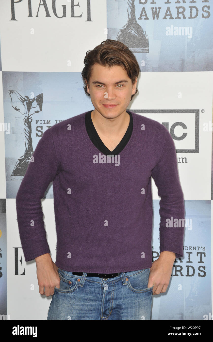 LOS ANGELES, CA. February 21, 2009: Emile Hirsch at the Film ...