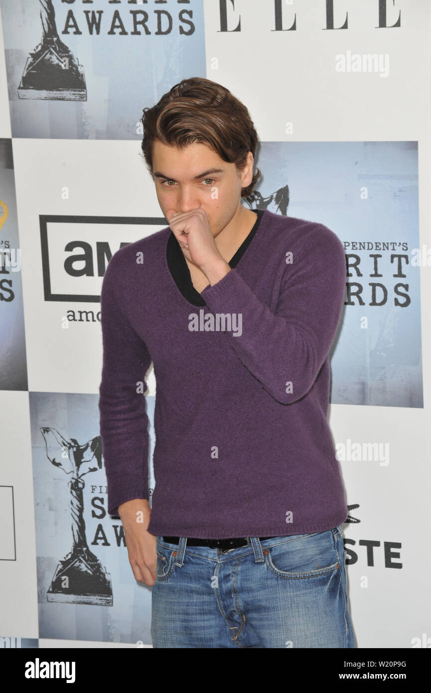 LOS ANGELES, CA. February 21, 2009: Emile Hirsch at the Film ...