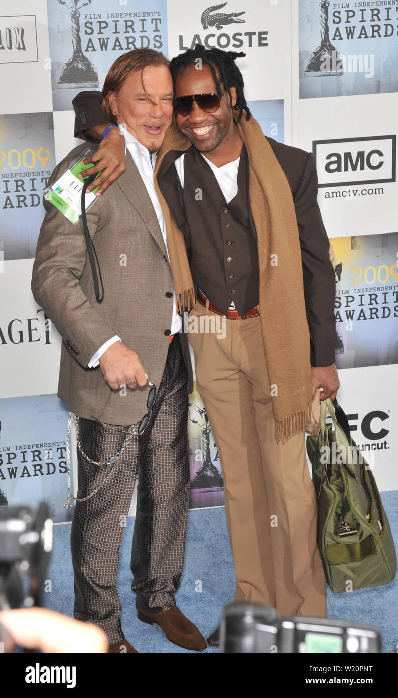 LOS ANGELES, CA. February 21, 2009: Mickey Rourke at the Film ...