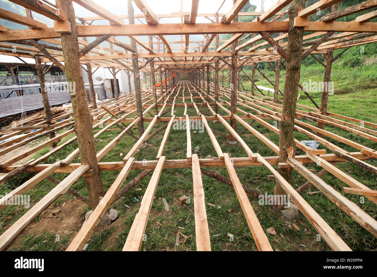 Wood Skeleton Building House High Resolution Stock Photography and ...