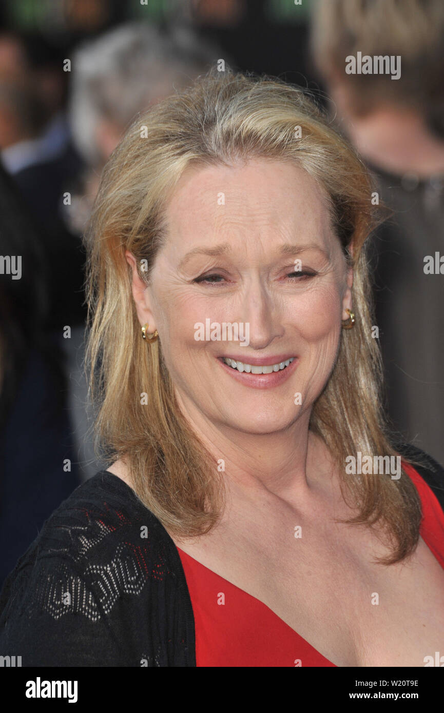 LOS ANGELES, CA. July 27, 2009: Meryl Streep at the Los Angeles ...