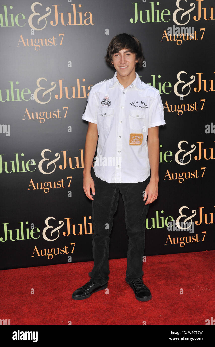 LOS ANGELES, CA. July 27, 2009: Vincent Martella at the Los Angeles ...