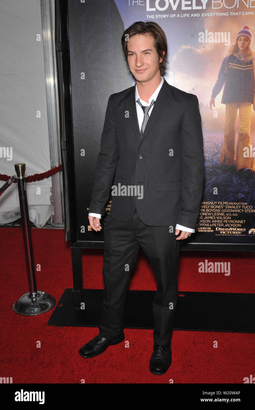 LOS ANGELES, CA. December 07, 2009: Andrew James Allen at the Los ...