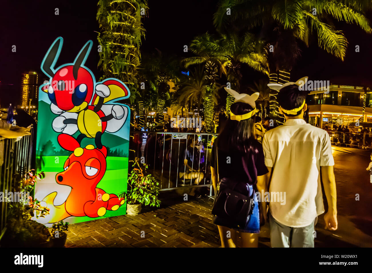 Singapore - Jun 30, 2019: Singapore’s biggest Pokémon carnival at ...