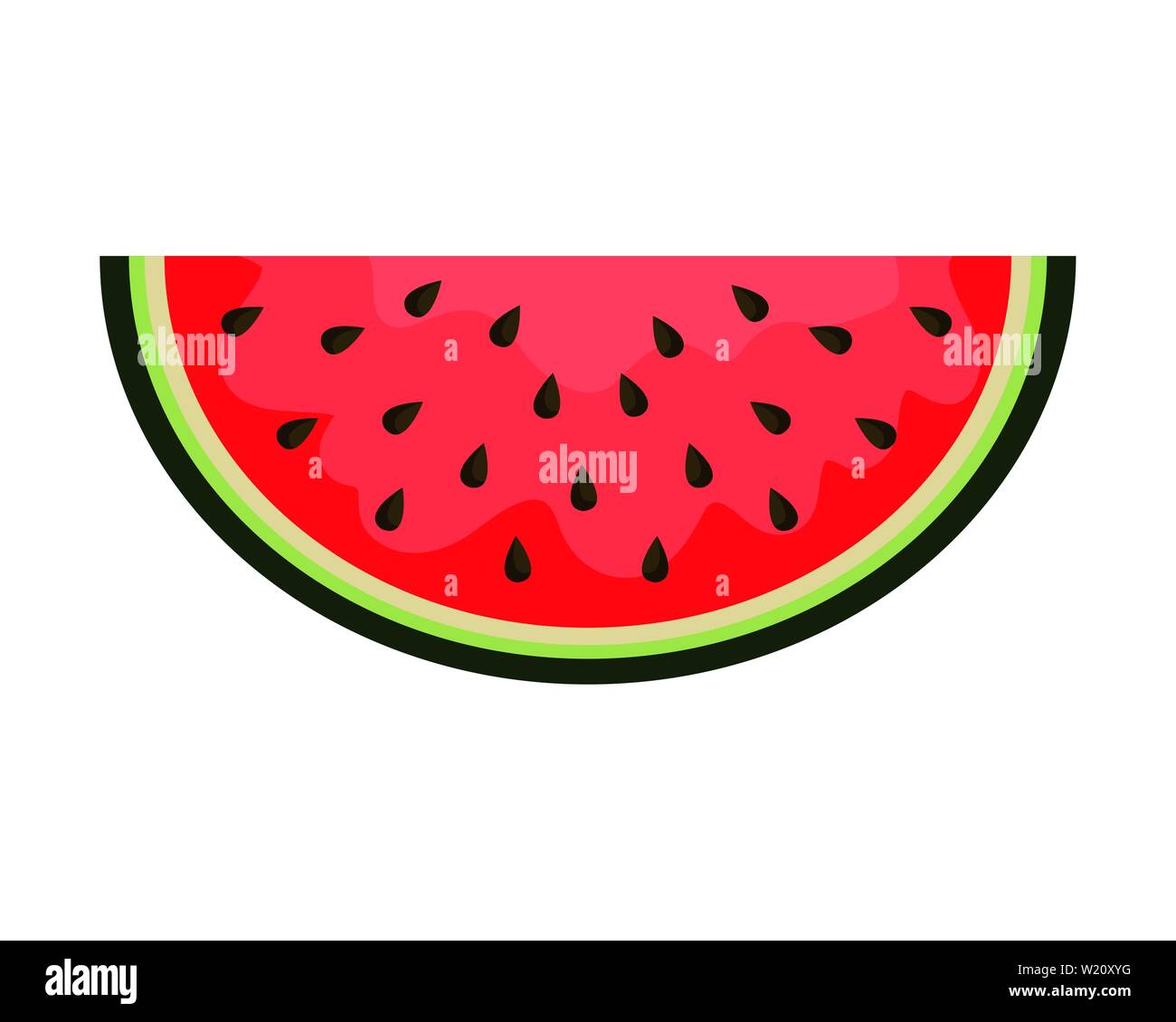 fresh watermelon fruit healthy food Stock Vector Image & Art - Alamy
