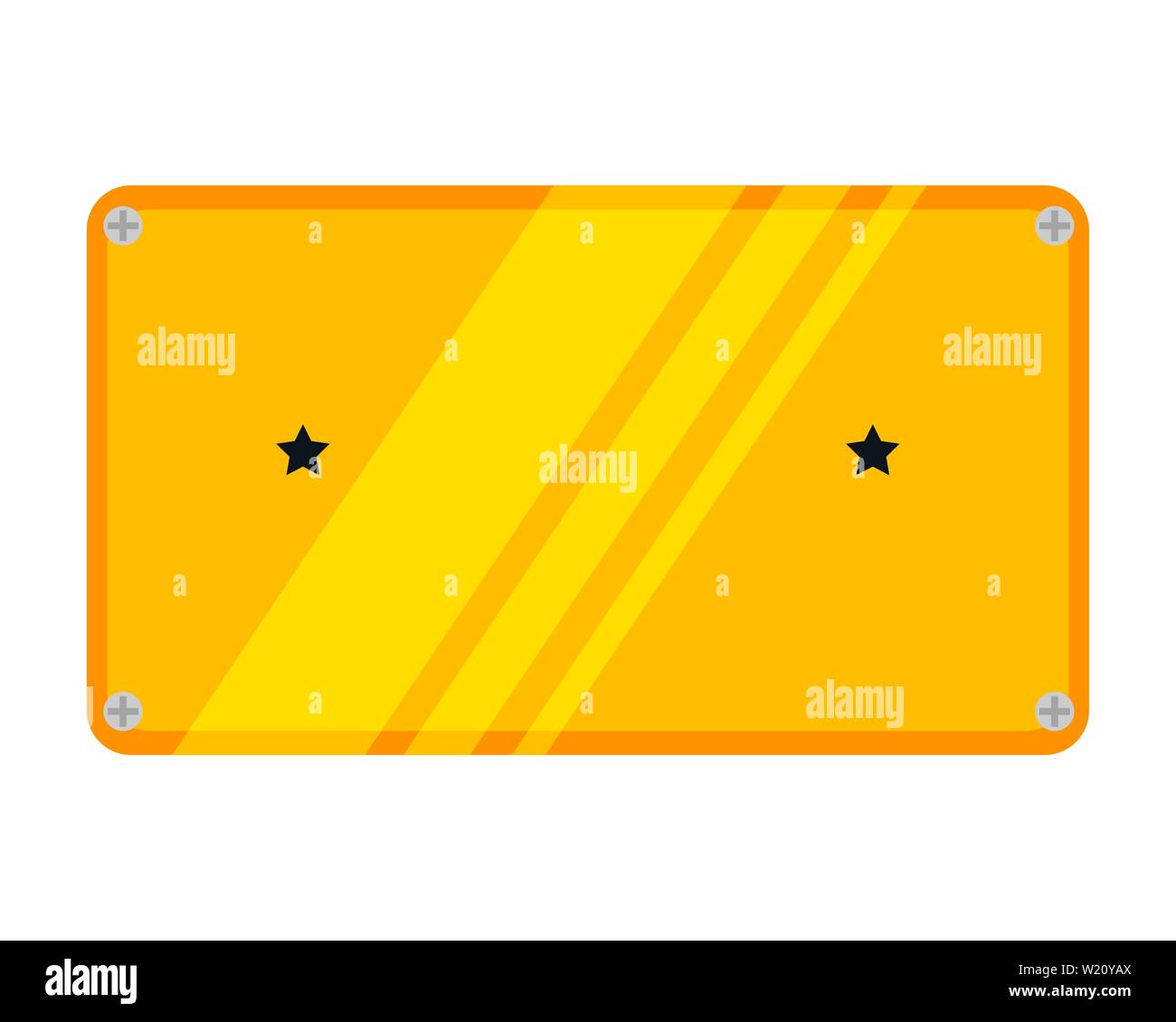 Shiny star plaque vector hi-res stock photography and images - Alamy