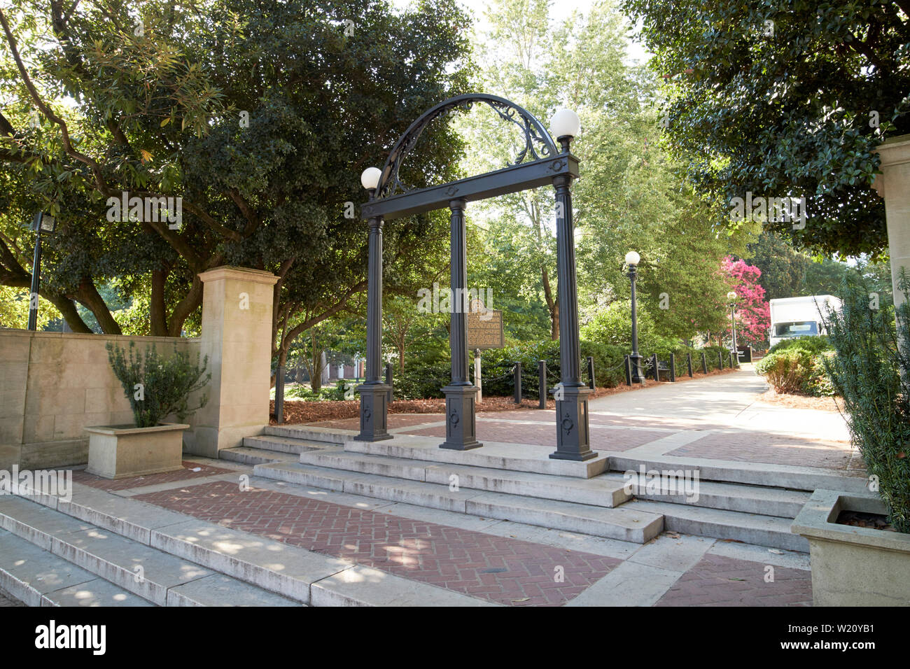 The arch or arches entrance to the University of Georgia Athens Georgia ...
