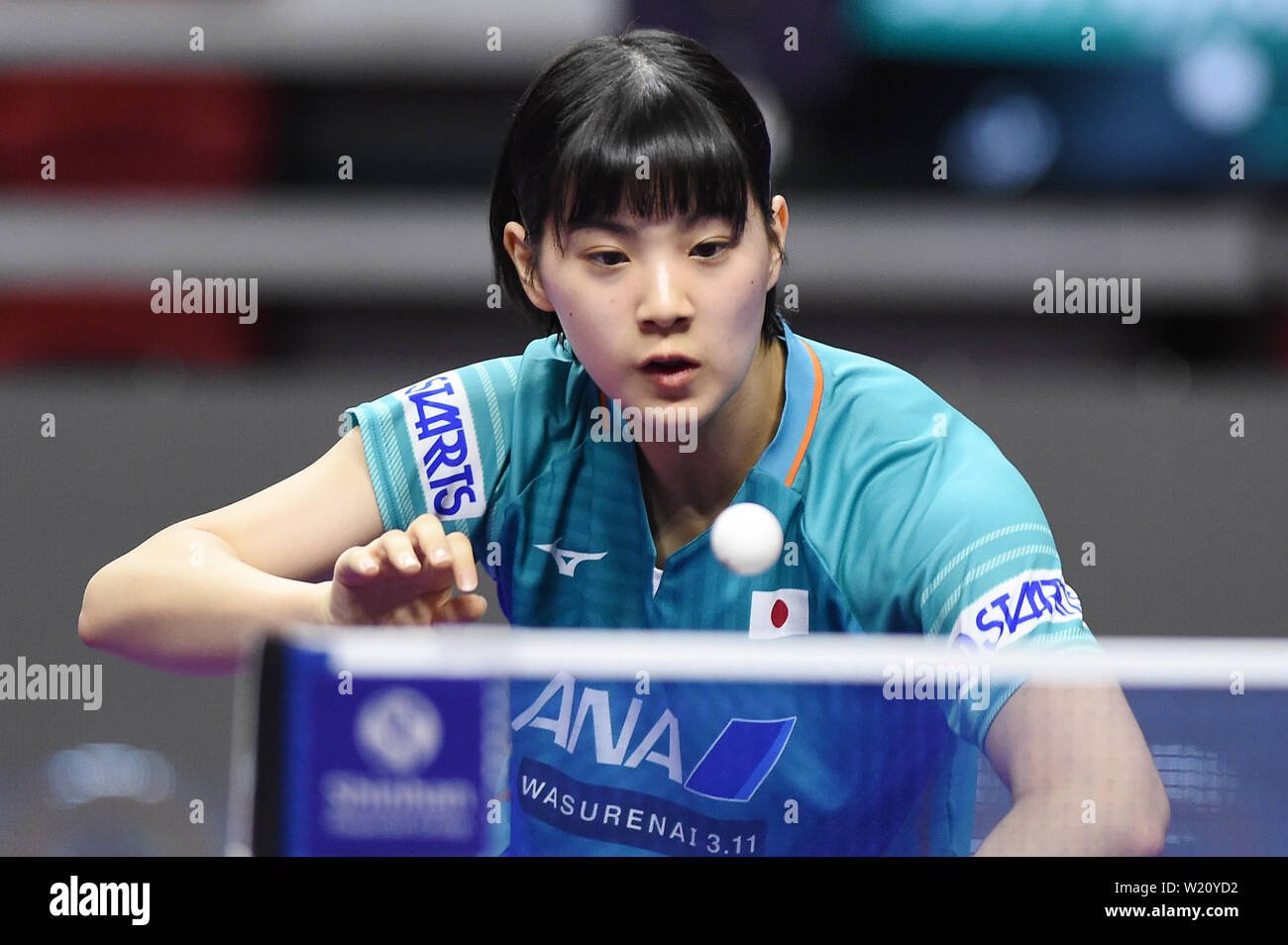 Busan, South Korea. 4th July, 2019. Miyu Nagasaki (JPN) Table Tennis ...