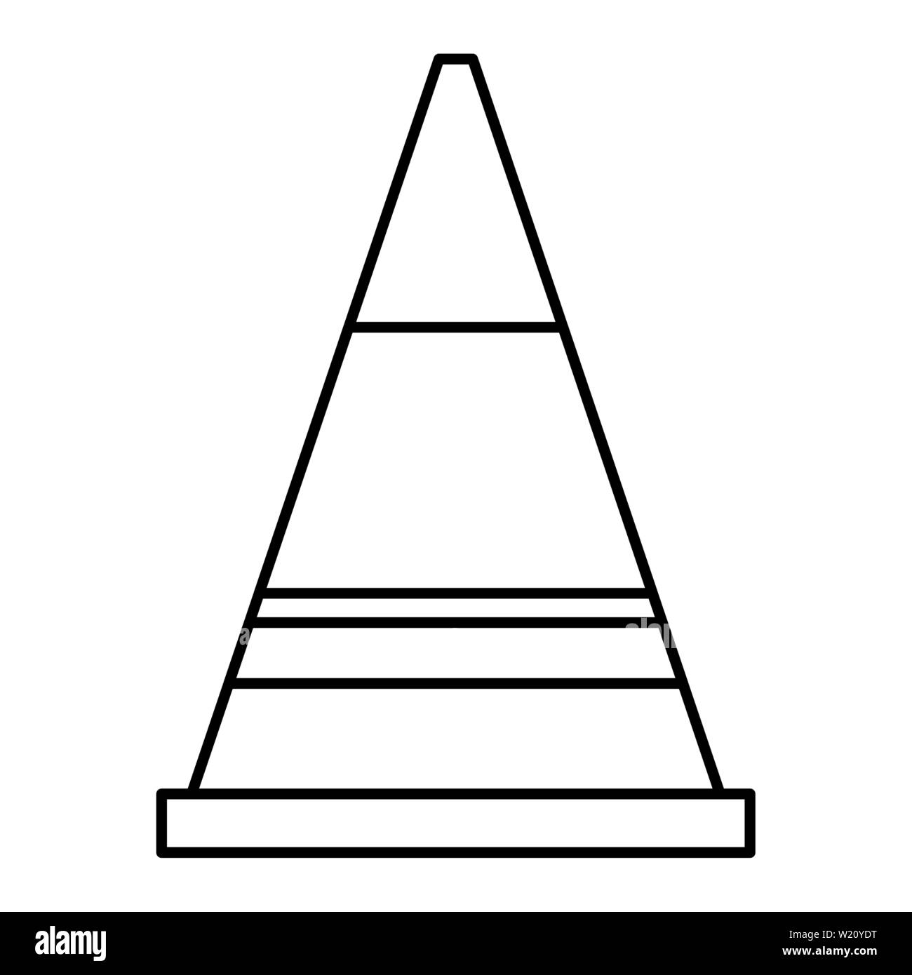 Traffic cone tool Black and White Stock Photos & Images - Alamy