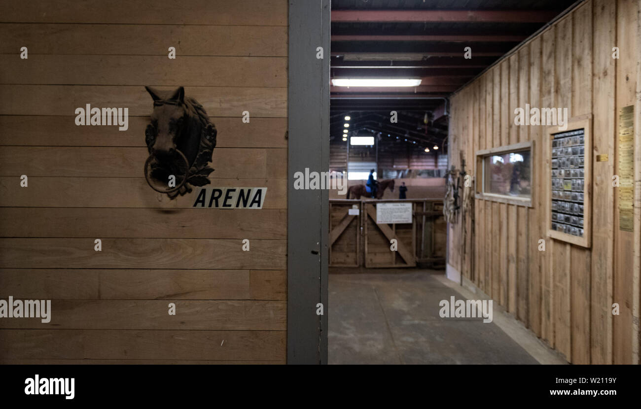 arena door entrance Stock Photo - Alamy